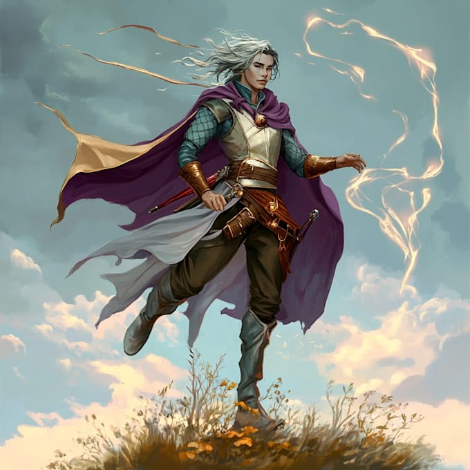 Make a dnd character design and fantasy character art by Degtoa | Fiverr
