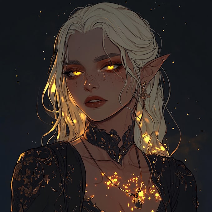 Make high quality dnd character for pfp or dnd oc by Taskilpro | Fiverr