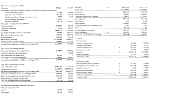 Prepare the financial statements by Phv194 | Fiverr