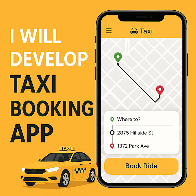 Develop a taxi bot app with location and driver tracking by Monroe_smart | Fiverr