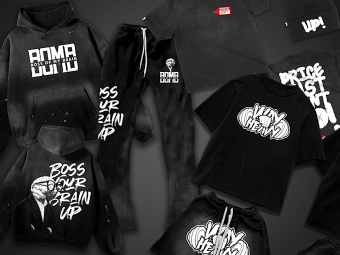 Create merch designs and mockups for your clothing brand by ...