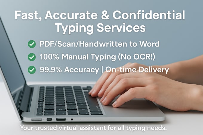 Do accurate data entry typing and copy paste work by Sandeep_sajwan ...