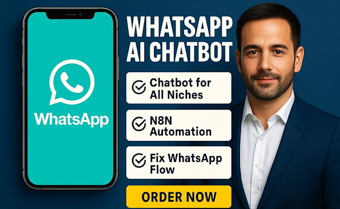 Build whatsapp ai chatbot whatsapp automation fix whatsapp flow n8n ...