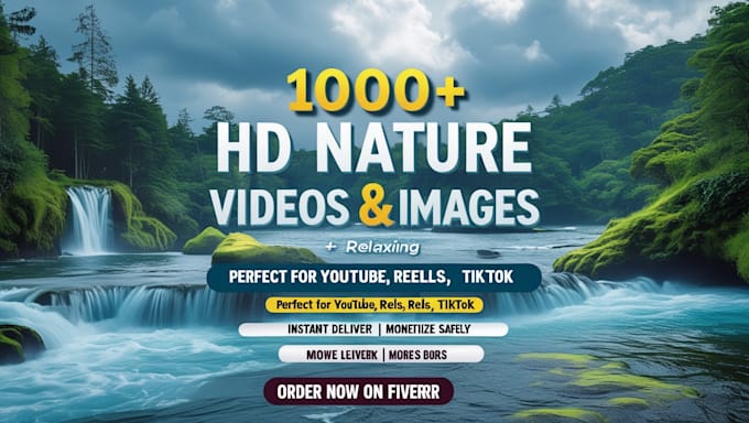 Deliver 1000 exclusive copyright free hd nature videos and images by ...