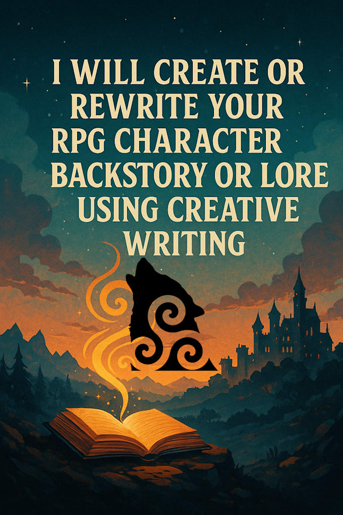 Create or rewrite your rpg character backstory or lore using creative writing by Triskellwolfy ...