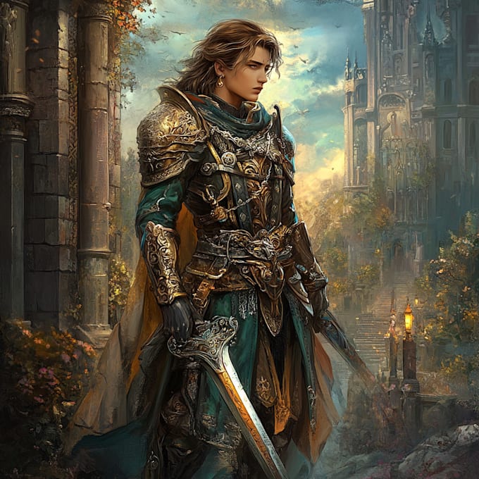 Draw fantasy dnd weapon art for your game by Hisreralei | Fiverr