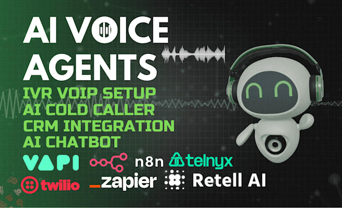 Ivr voip setup vapi ai calling agent retell ai voice agent ghl chatbot twilio by Layiweb | Fiverr