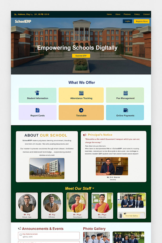 Develop modern responsive websites using react and tailwind by ...