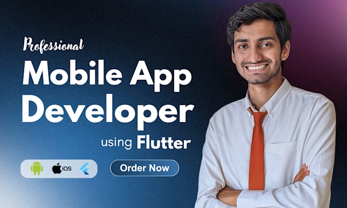 Do flutter mobile app development for android and ios app, flutter developer by Ahmadtariq_dev ...