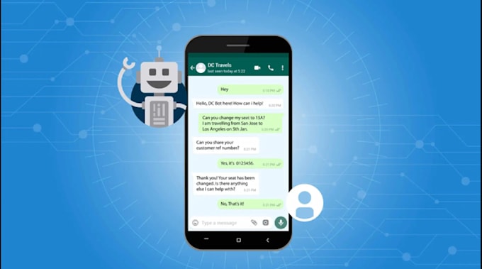 Create a whatsapp chatbot using whatsapp business api by Bereshaberry ...