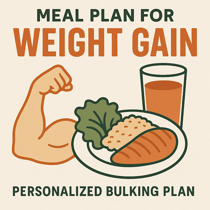 Create e book gain weight meal plan by Createwithvuk | Fiverr