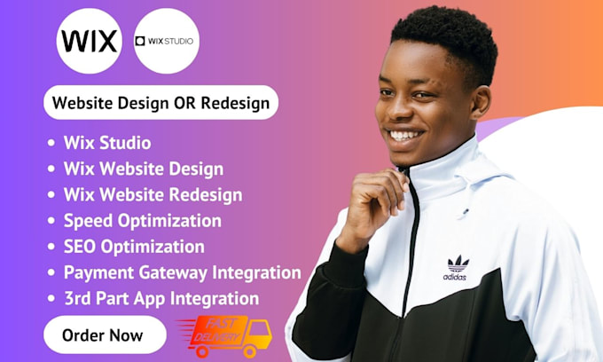 Design wix studio, wix website design, wix website redesign, redesign ...