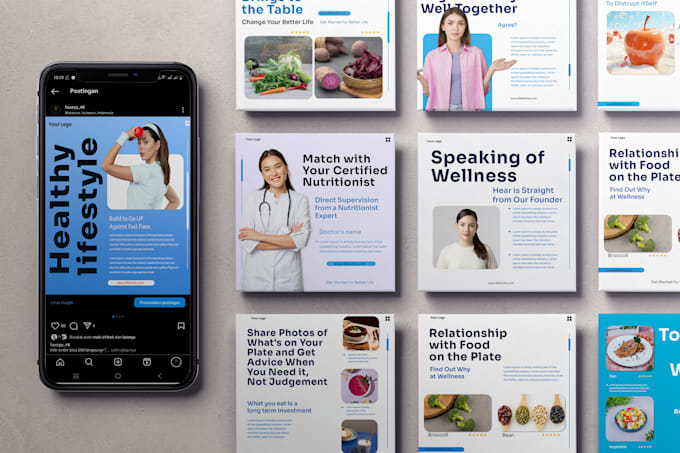 Create attractive and professional social media post designs by ...