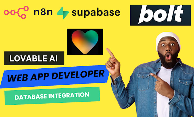 Lovable ai , mvp , and website using bolt, supabase, replit by Lionel_jamess | Fiverr