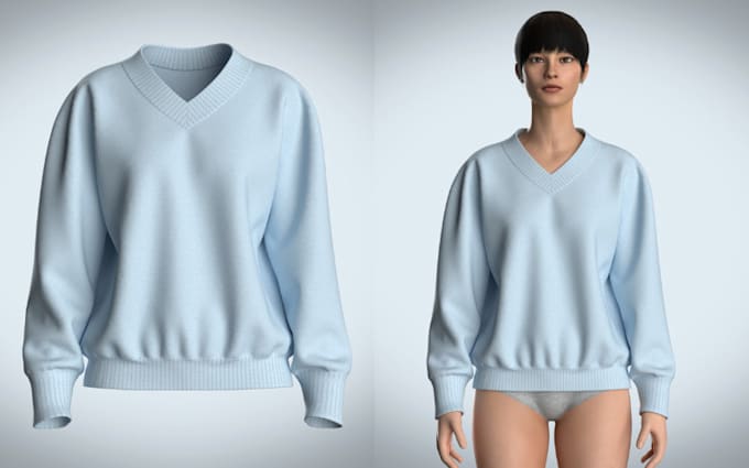 Create photo realistic 3d cloth design 3d fashion garment 3d virtual clothing by Maxreal_1 | Fiverr