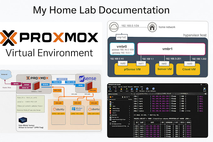 Setup proxmox cluster connected through mikrotik by Mdmominulhoque | Fiverr