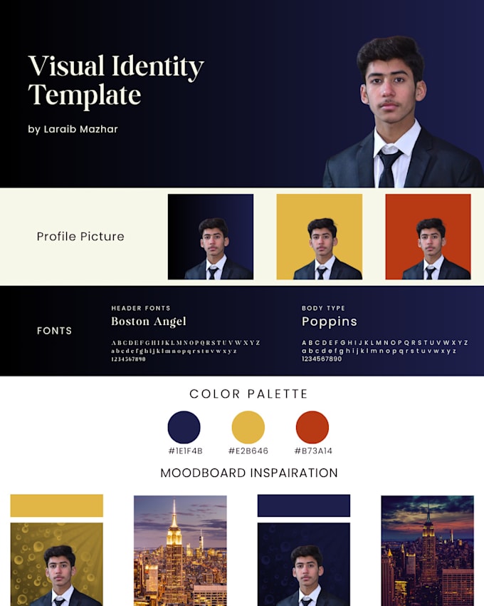 Visual profile and brand identity by Laraibmazhar03 | Fiverr