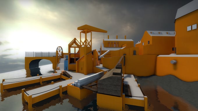 Design game level blockouts in unreal engine by Jesseduchene | Fiverr