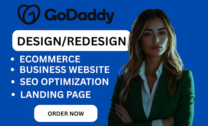 Godaddy website redesign godaddy website design, develop godaddy by Gabby_webs | Fiverr