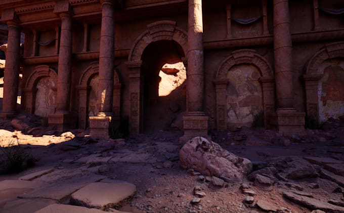 Do unreal engine 3d environment level design 3d animation ue5 pcg als blueprint by Farqulagamer ...