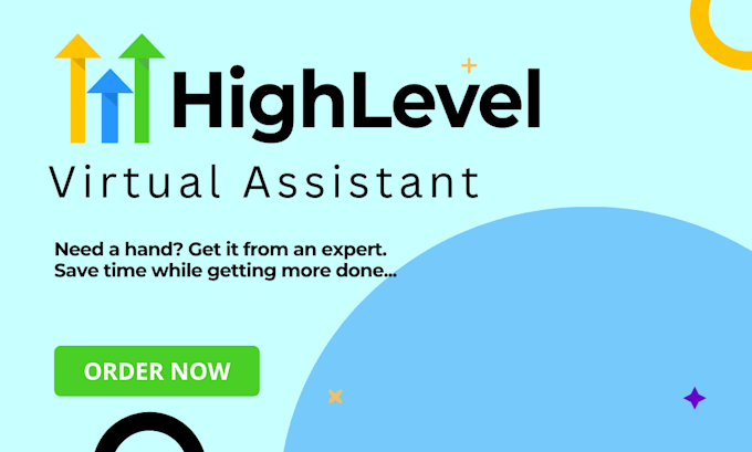 Gohighlevel virtual assistant ghl ai agent chatbot go highlevel landing page by David_a01 | Fiverr