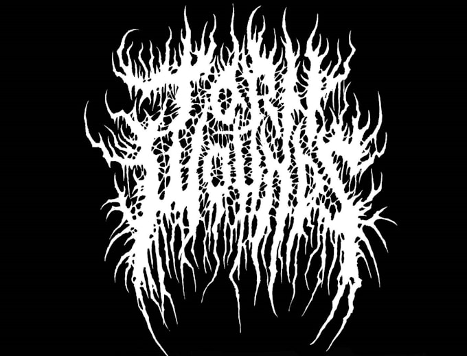 Design a death metal, black metal, trash metal, font logo for you band ...