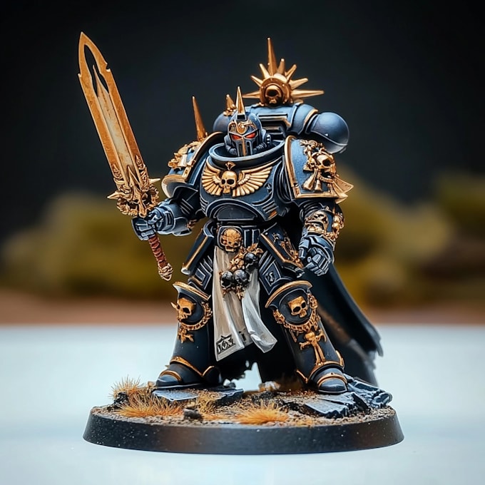 Paint your warhammer 40k, sigmar and dnd miniatures by Klealroach | Fiverr