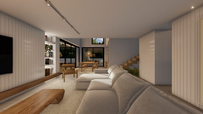 Do realistic architectural renderings by Mariaguerra_ | Fiverr