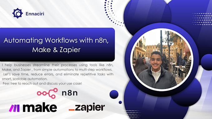 Create or fix your workflows in n8n, make, or zapier by Teamdatascienc_ | Fiverr