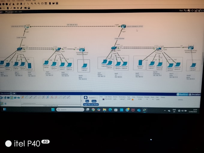Create cisco packet tracer network setup by Raphael_ope | Fiverr