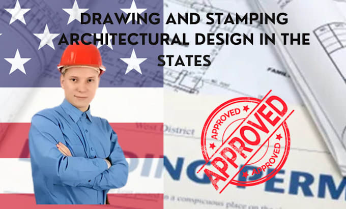 Draw stamp architectural drawing floor plan engineering drawing by ...