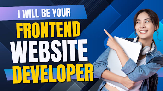 Be your frontend and react front end developer for front end website by ...