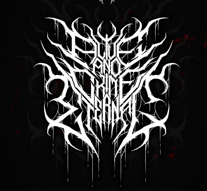 Hand draw metal band logo for you by Jeffrey_gossman | Fiverr