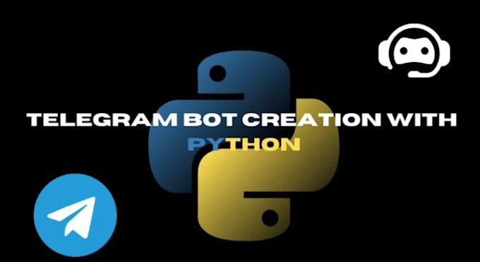 Develop a custom telegram bot with python for your needs by Ndagiy | Fiverr