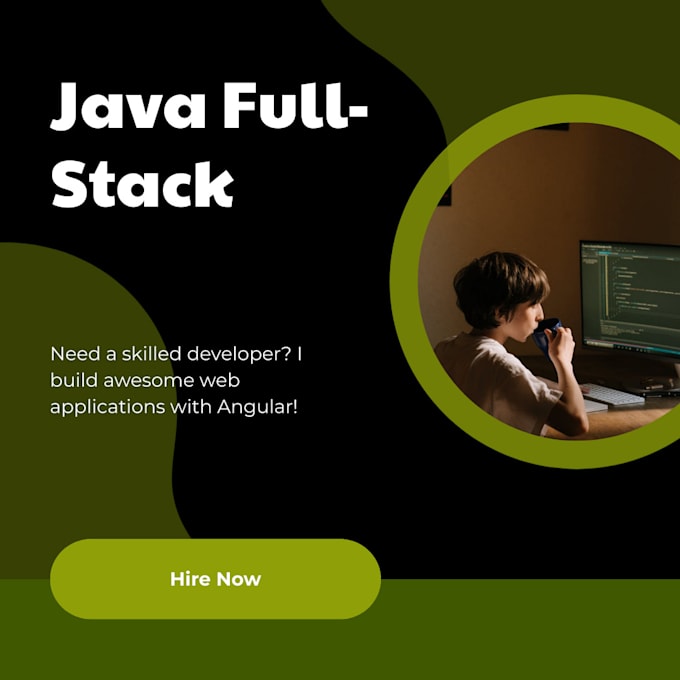 Build a java spring boot rest api with angular frontend by Faysal_j2ee | Fiverr