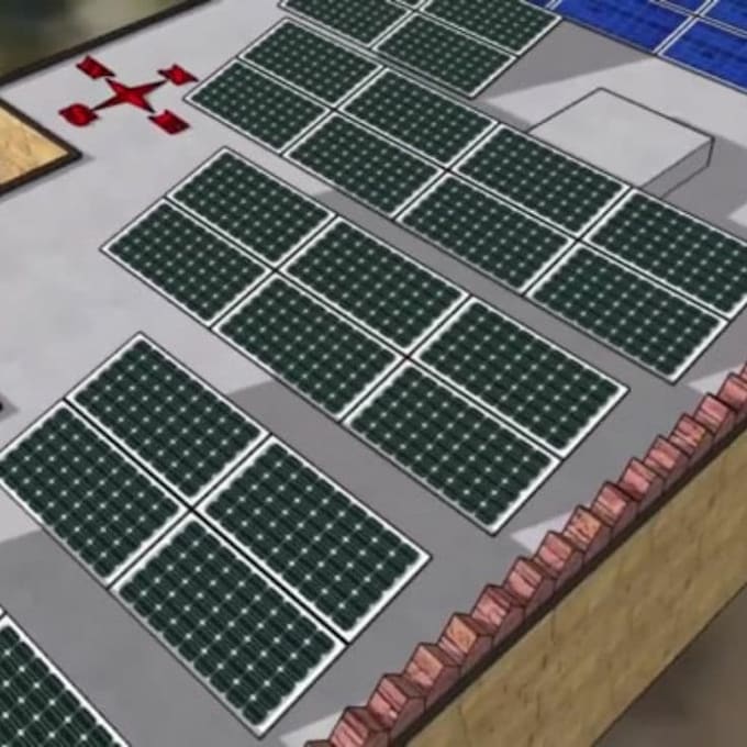 Do solar sketchup for you by Muddasirkhan | Fiverr