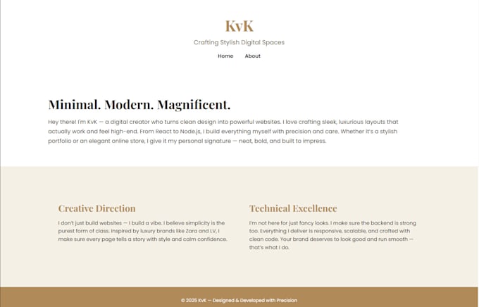 Design a luxury e commerce website using react, node, and tailwind by ...