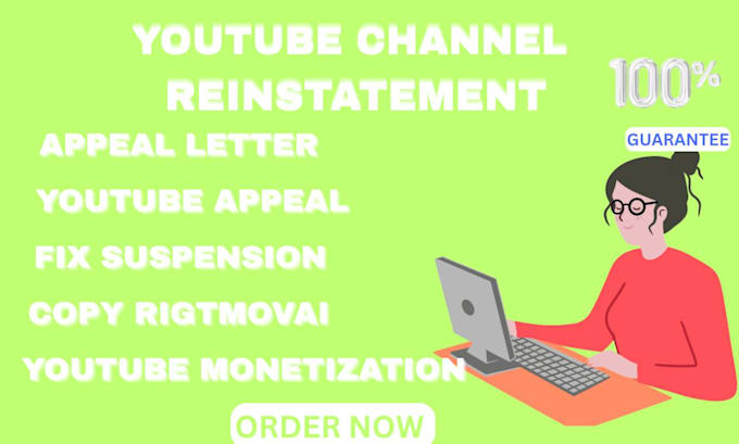 Fix youtube channel suspension appeal letter copyright removal ...