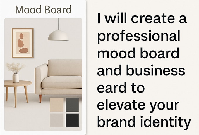 Create a professional mood board and business card to elevate your ...