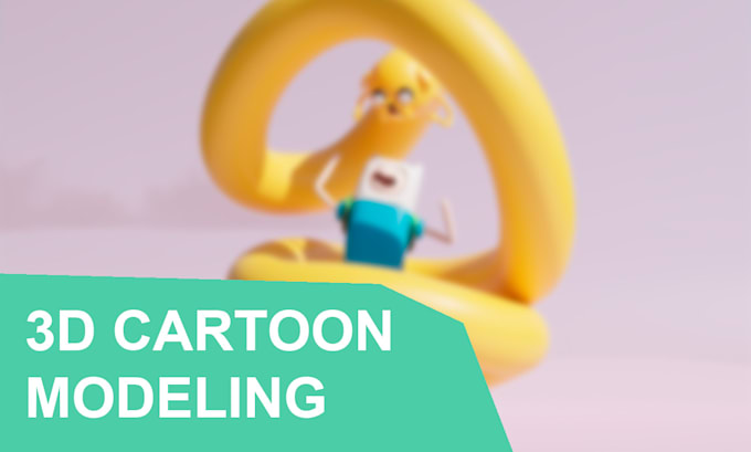 Model your 3d cartoon character in blender by Alexponce112 | Fiverr