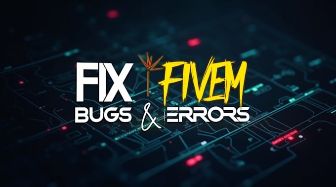 Fix any fivem bug, error, or crash, qbcore, esx, server not working by Muktech_ | Fiverr