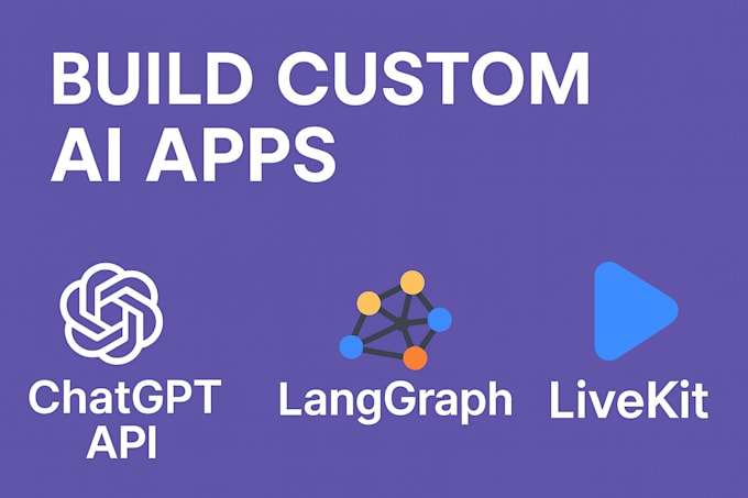 Build custom ai apps with chatgpt api ,langgraph and livekit integration