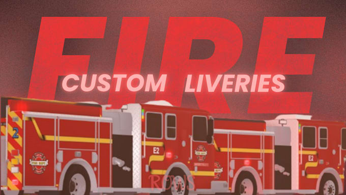 Design custom fire and ems liveries for your erlc server by O6ezii | Fiverr