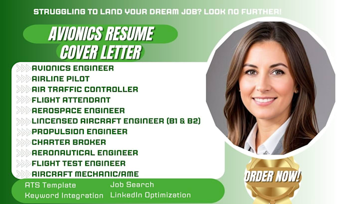 Write pilot, aircraft mechanic, flight attendant, air traffic ...