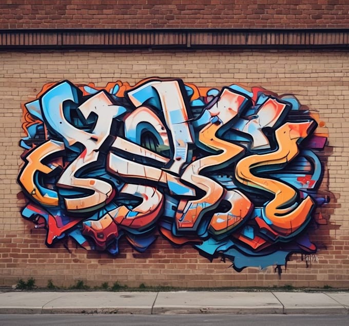 Create unique street art graffiti by Matthrtley | Fiverr