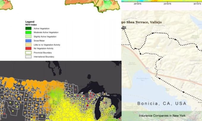 Do gis mapping, spatial analysis, qgis, arcgis, and georeferencing by Samuel_bol | Fiverr