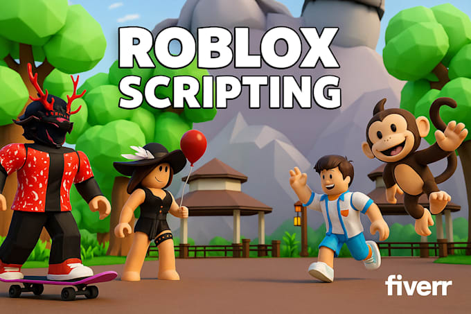 Be your expert roblox obby game developer ai lua scripter map gui vfx ugc model by Dynastyte ...