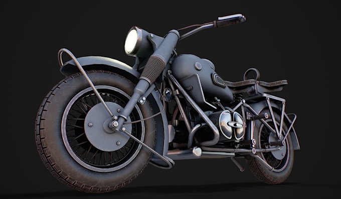 Ue5 motorcycle model,bike body parts sculpt, 3dprinting,engine,fairing ...