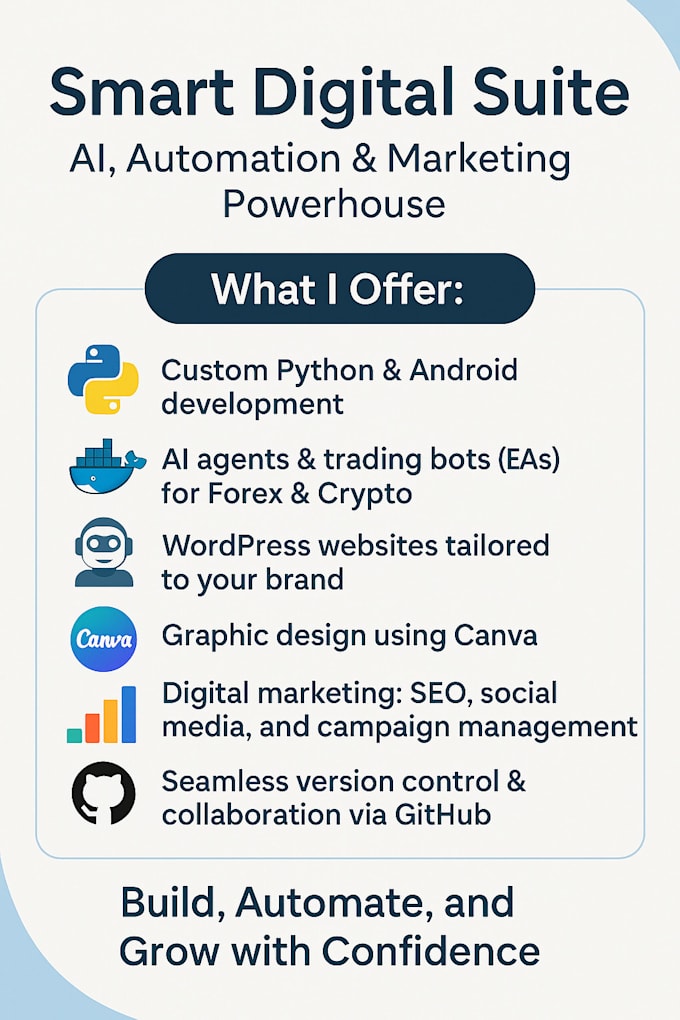 Do fullstack tech solution modern web app development, custom ai agent 1 by Nishantahuja916 | Fiverr