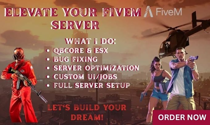 Develop custom qbcore or esx fivem scripts by Phil_powell1 | Fiverr